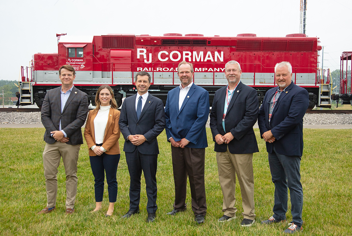 U.S. Transportation Secretary Pete Buttigieg Announces Grant for the City of Lexington at R. J ...